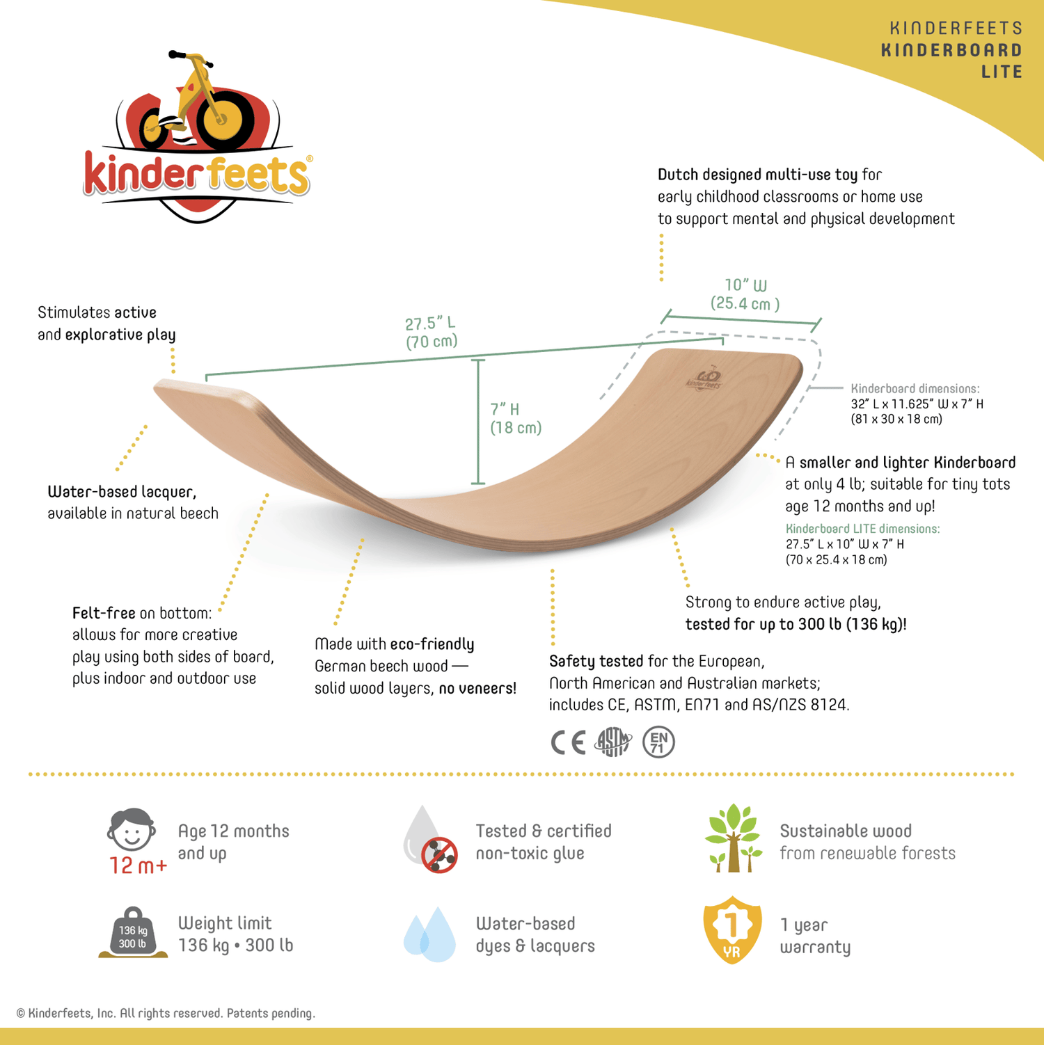 Kinderboard LITE – Kinderfeets Canada